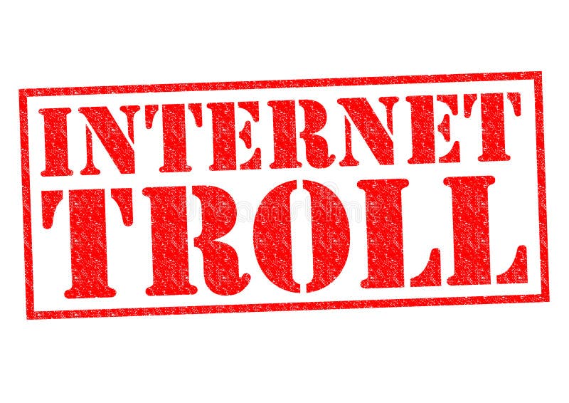 Internet Troll stock vector. Illustration of hate, comments - 20555616