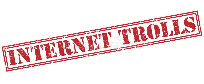 Internet Trolls Traffic Sign Stock Illustration - Illustration of chat ...