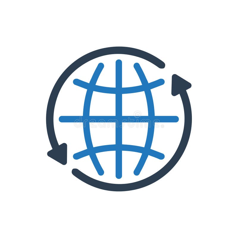 Internet update icon stock vector. Illustration of internet - 111770043