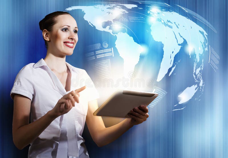 Internet user stock photo. Image of caucasian, reader - 48097238