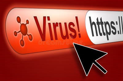 Internet Virus Alert stock image. Image of computer, indicator - 11277461