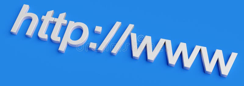 Internet Web Address Http Www in Search Bar of Browser Stock ...