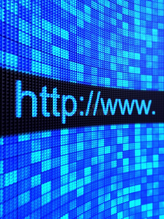 Internet Website stock illustration. Illustration of painting - 22333120