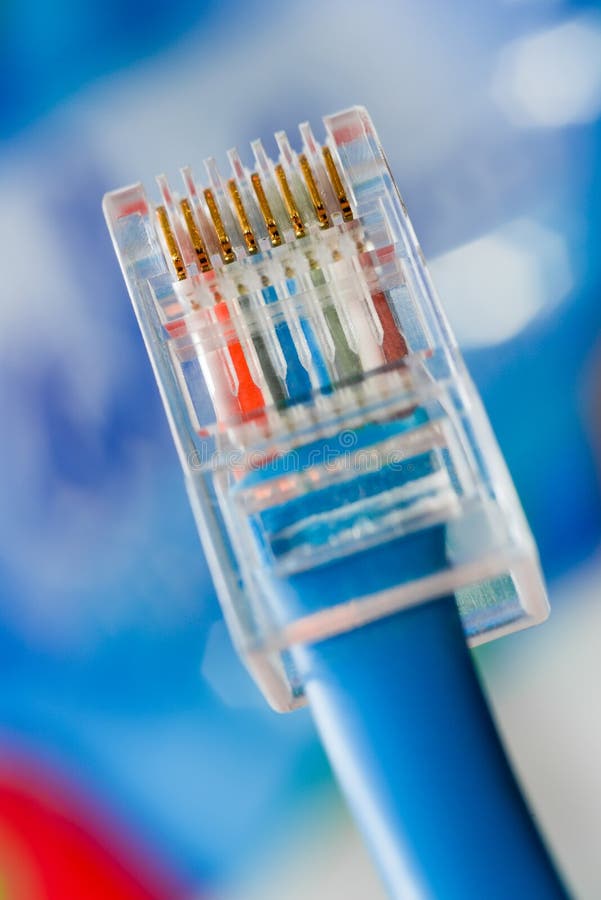 Internet Wire on White. Technology Stock Photo - Image of cable ...