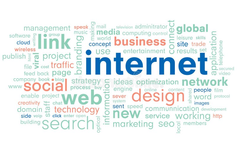 Internet stock illustration. Illustration of ideas, network - 86207349