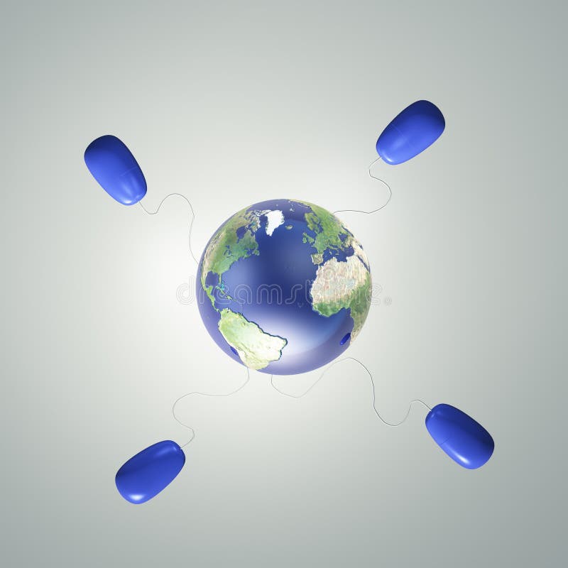 Internet World stock illustration. Illustration of connection - 29575914