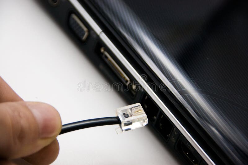 Internetanschluss stockbild. Bild von verbinder, intranet - 8227427