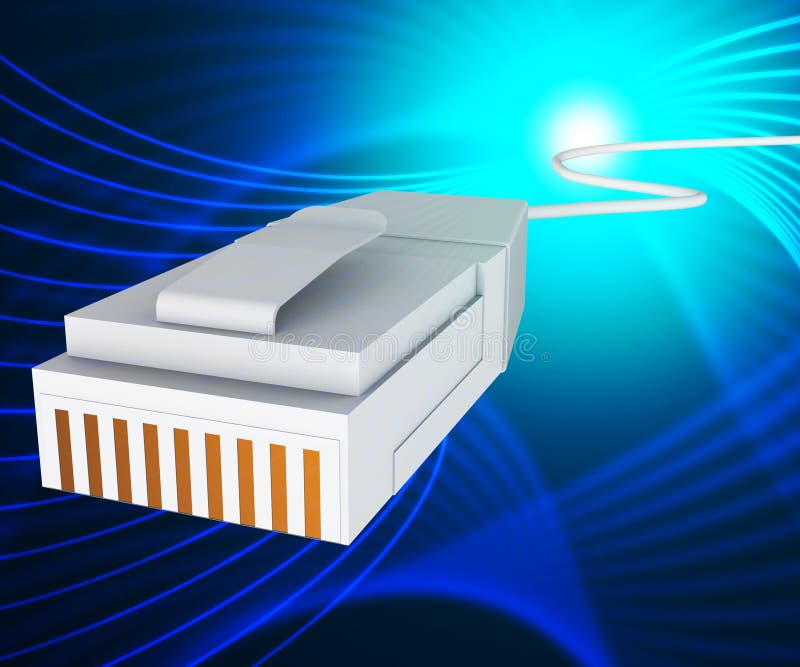 Internet-Verbindung Bedeutet Web-Zugänglichkeit Und Online-Verbindung ...