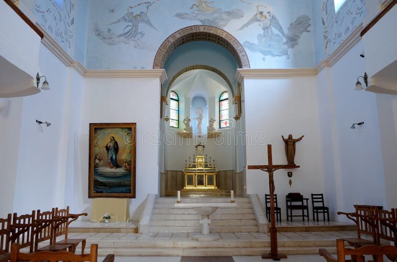 Deir Rafat O Santuario Della Nostra Signora Queen Della Palestina ...