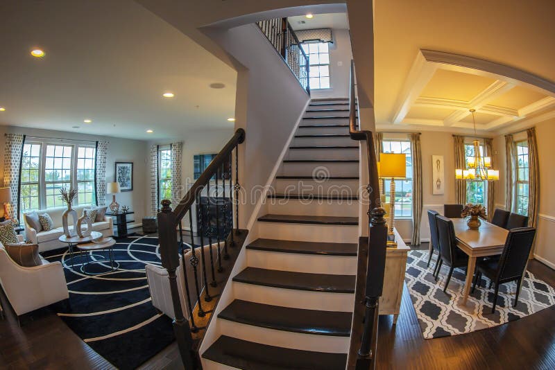 Interno Delle Case Americane in Maryland, U.S.a. Fotografia Editoriale ...