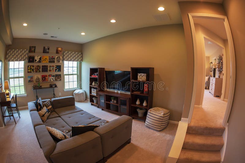 Interno Delle Case Americane in Maryland, U.S.a. Fotografia Stock ...