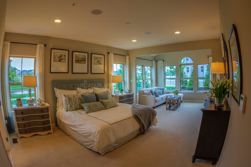 Interno Delle Case Americane in Maryland, U.S.a. Fotografia Editoriale ...