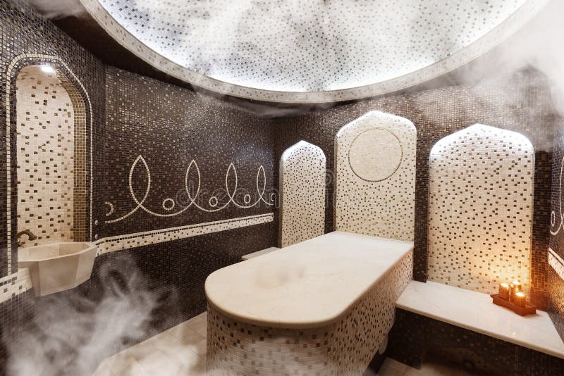 Bagno Turco Moderno (Hamam) Alla Stazione Termale Dell'albergo Di Lusso ...