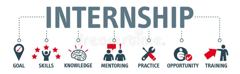 Internship Benefits Illustration Stock Vector - Illustration of ...