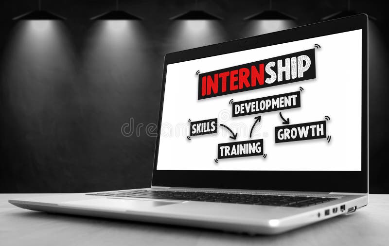 Internship Development Strategy Stock Illustration - Illustration of ...