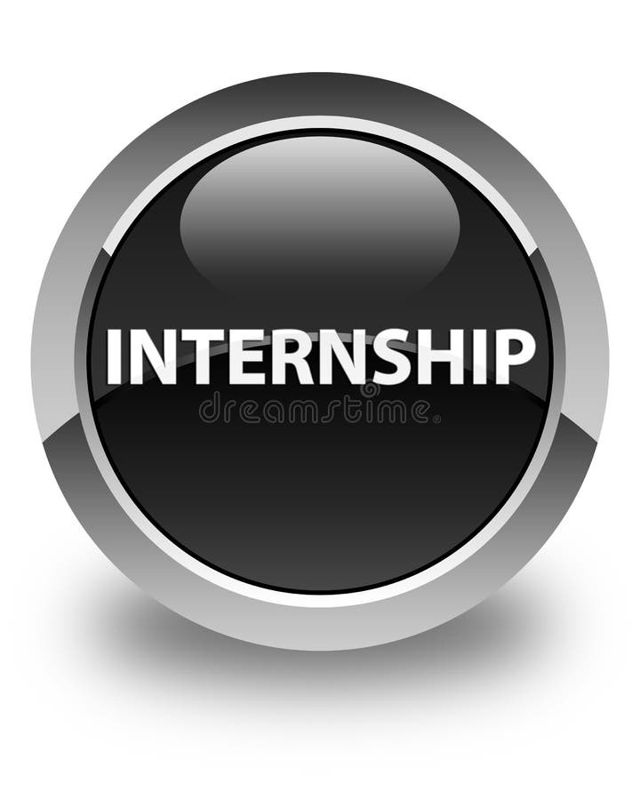 Internship Black Glyph Icon Stock Vector - Illustration of logo ...
