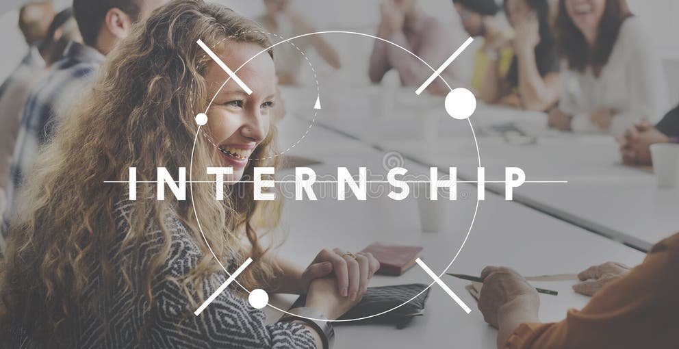 Internship Learning Career Preparation Concept Stock Image - Image of ...