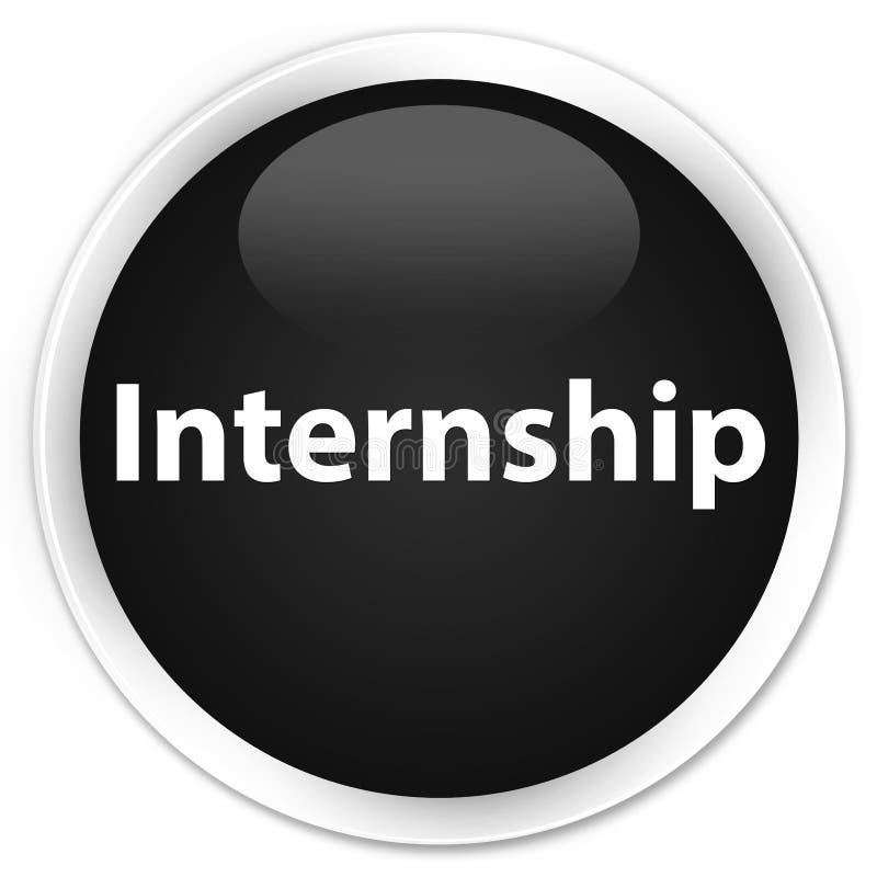 Internship Black Glyph Icon Stock Vector - Illustration of logo ...