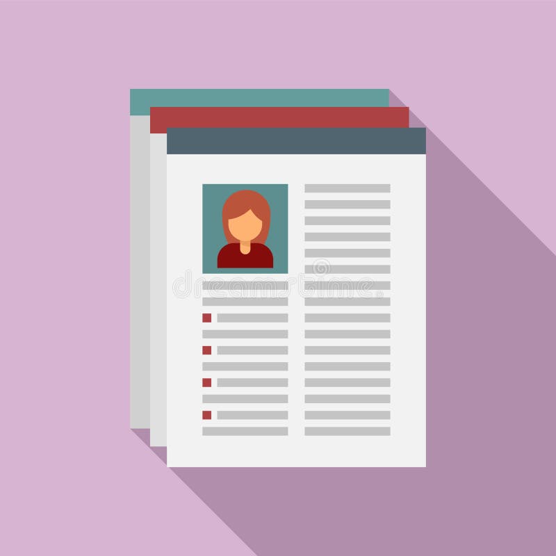 Internship Manager Icon, Simple Style Stock Vector - Illustration of ...