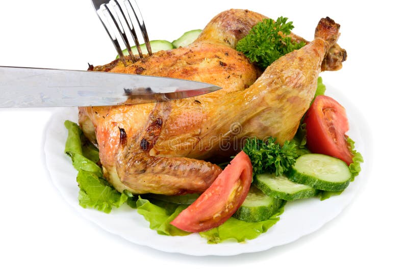 Pollo Arrosto Intero Con Seno Avvolto in Pancetta E Verdure: Patate ...