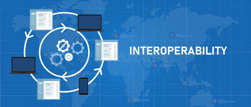 Information Interoperability Stock Illustrations – 71 Information ...