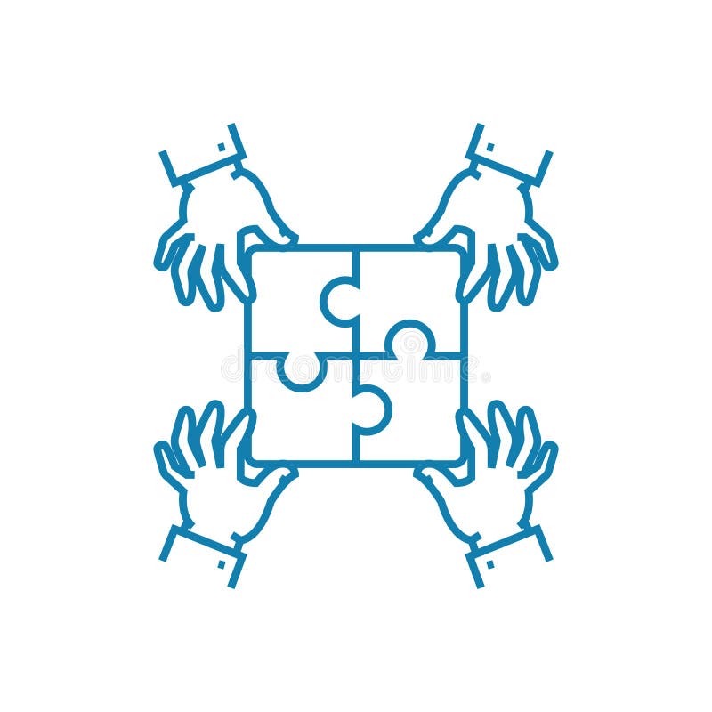 Interpersonal Communication Linear Icon Concept. Interpersonal ...