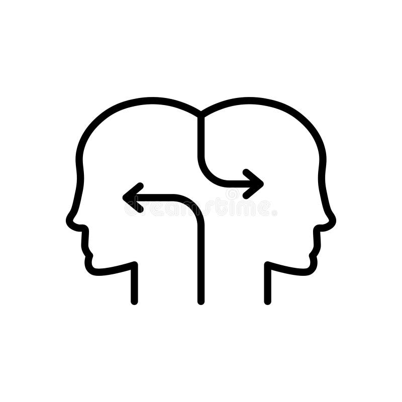 Interpersonal Relationship Icon Stock Vector - Illustration of skill ...