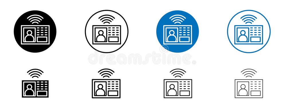 Interphone vecor icon set stock vector. Illustration of logo - 340390121
