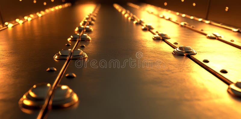 The Interplay of Light and Moisture on a Metal Surface with Rivets ...