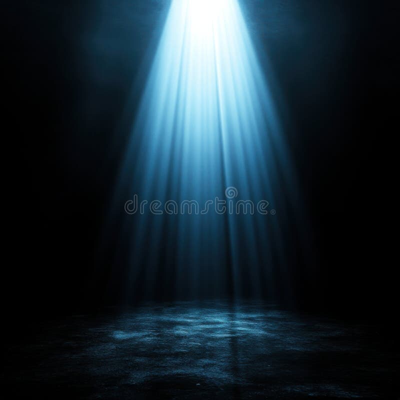 Interplay of Short Scattered Light Rays in Dark Atmosphere Stock ...