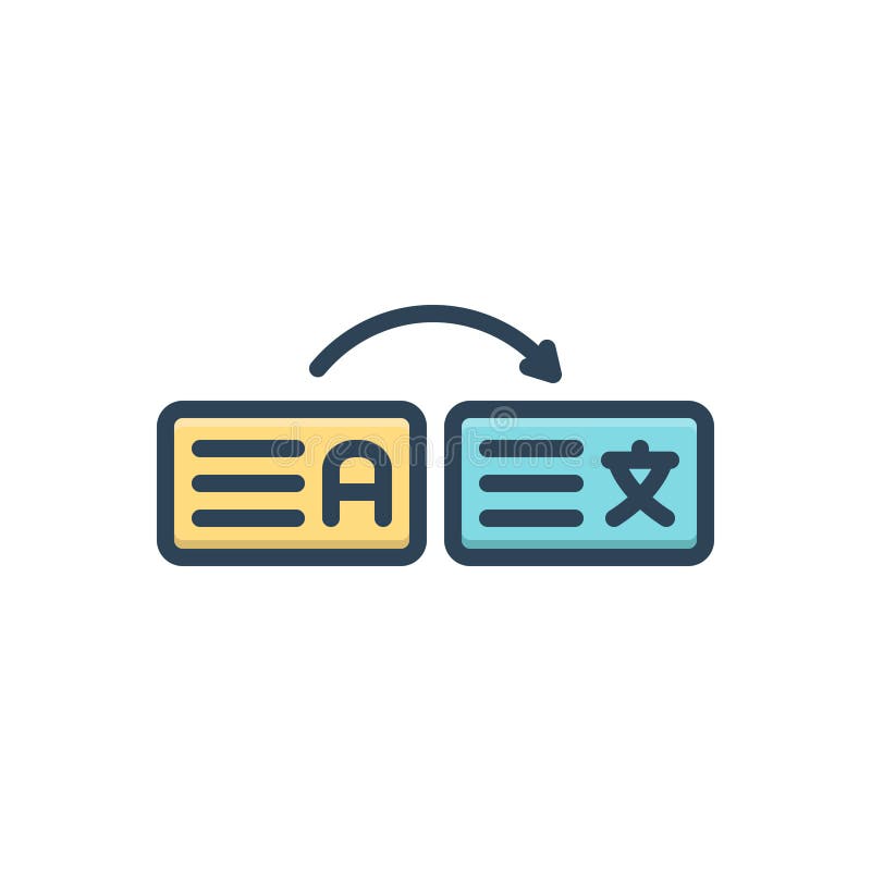 Color Illustration Icon for Interpret, Explain and Exhort Stock ...