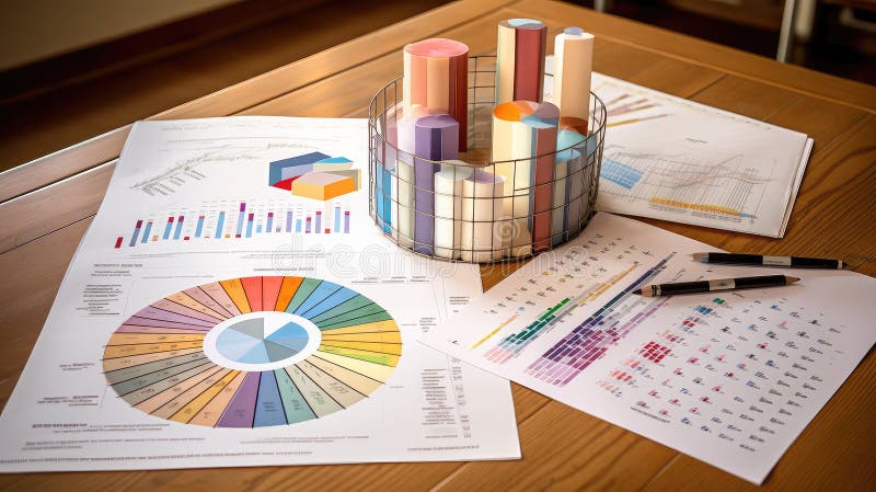 Interpretation Data Variable Stock Illustration - Illustration of paper ...