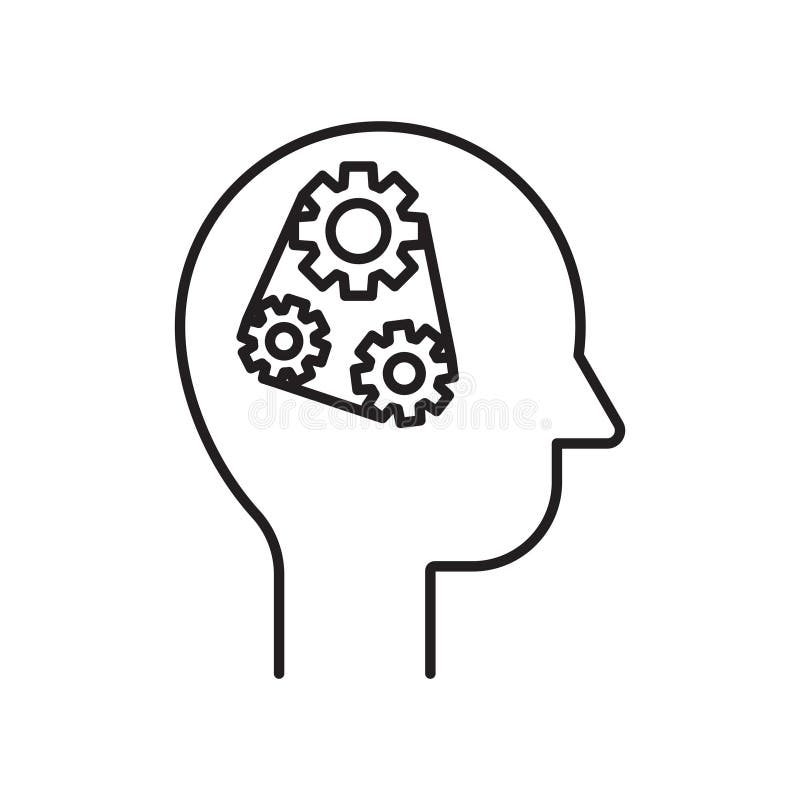 Interpretation icon stock vector. Illustration of thinking - 330249537
