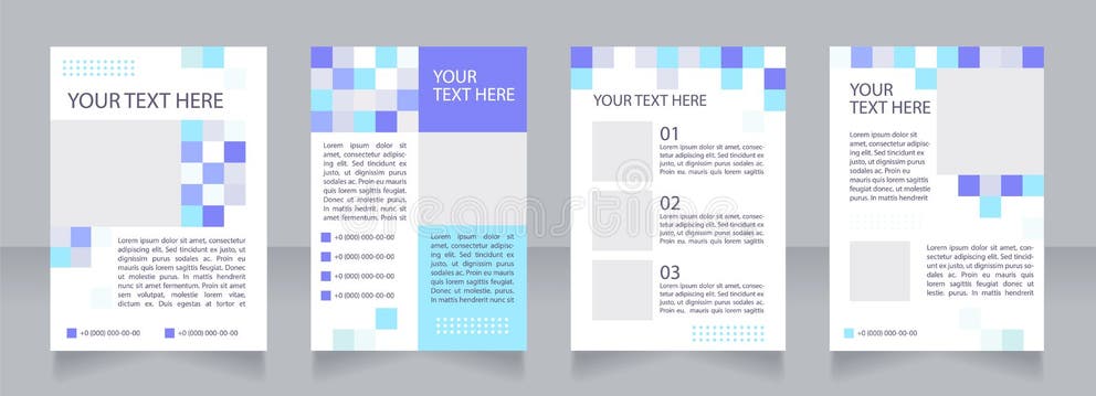 Interpreting and Translation Service Blank Brochure Layout Design ...