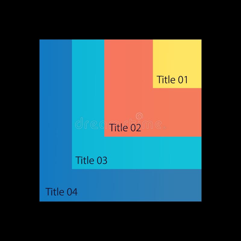 Interrelated Structure Components Infographic Chart Template for Dark ...