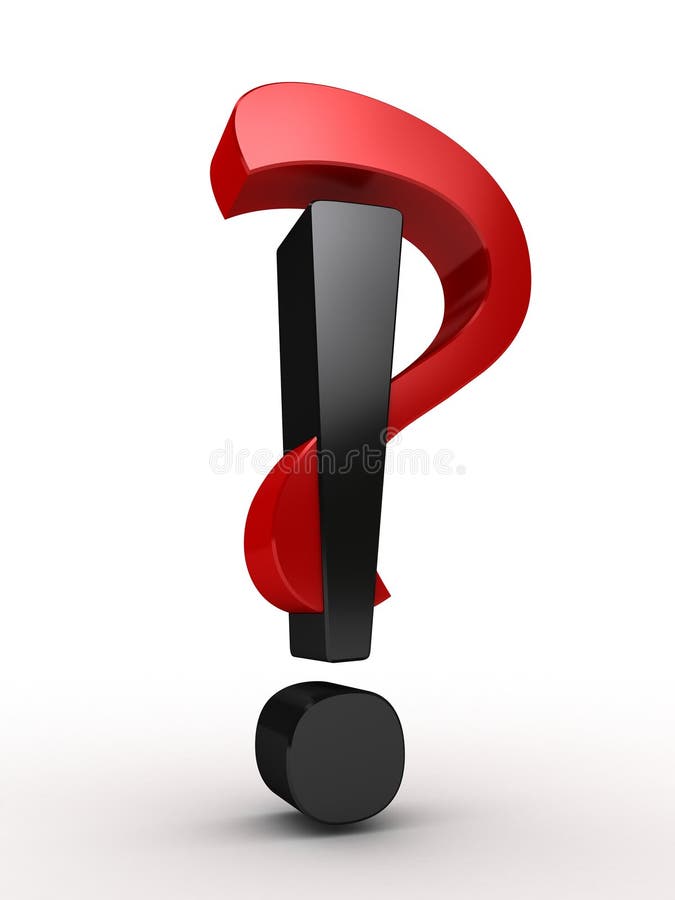 Interrobang stock illustration. Illustration of education - 39050464