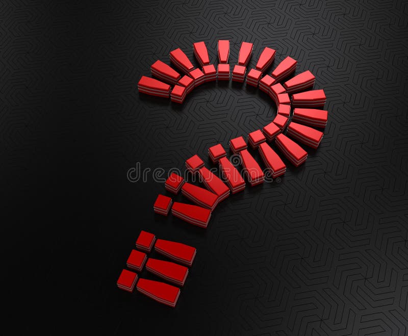 Interrobang stock illustration. Illustration of discovery - 39050460