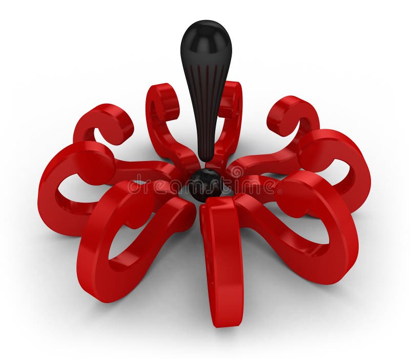 Interrobang stock illustration. Illustration of discovery - 39050460