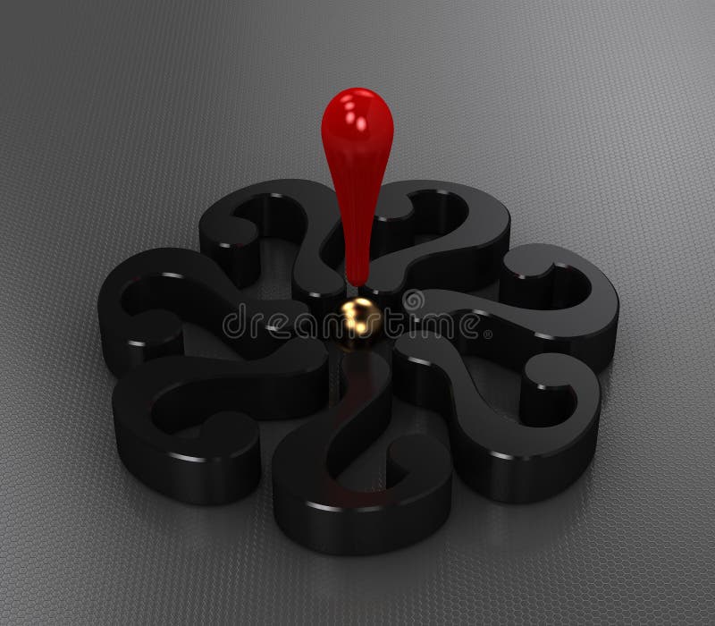 Interrobang stock illustration. Illustration of education - 39050464