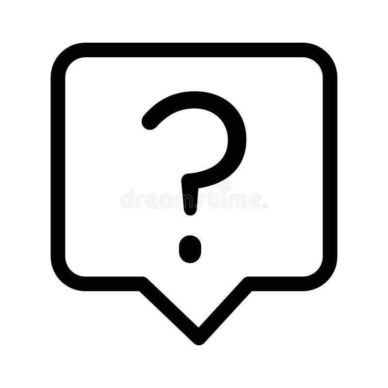 Help Question Icon Ideal for Support and FAQs Stock Vector ...