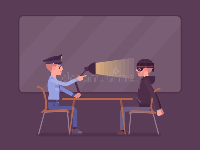 Cartoon Police Questioning Stock Illustrations – 39 Cartoon Police ...