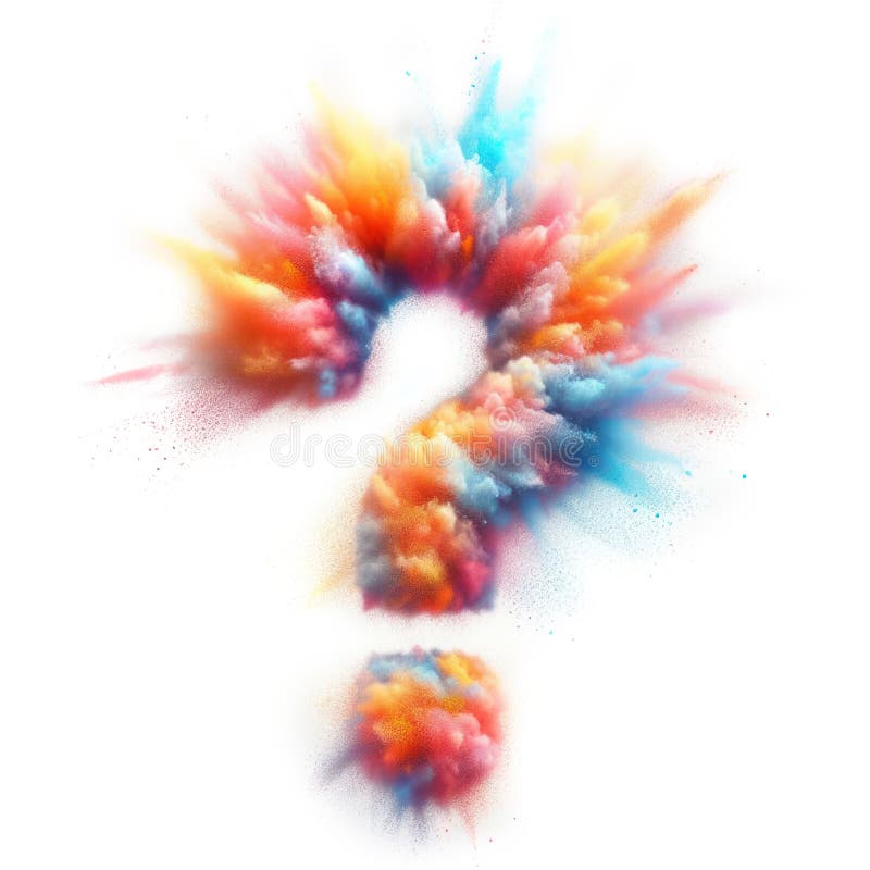 Question Explosion Stock Illustrations – 752 Question Explosion Stock ...