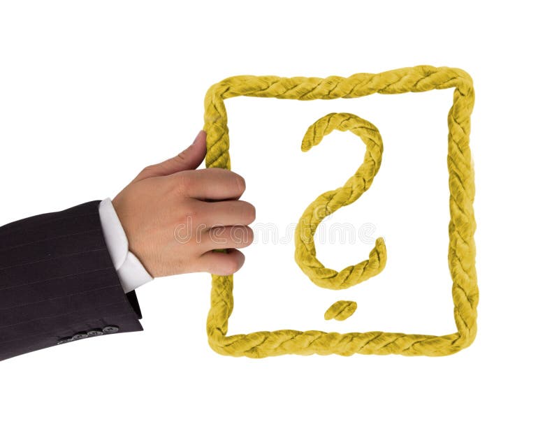 Interrogation sign stock image. Image of hold, sign, conceptual - 25990389