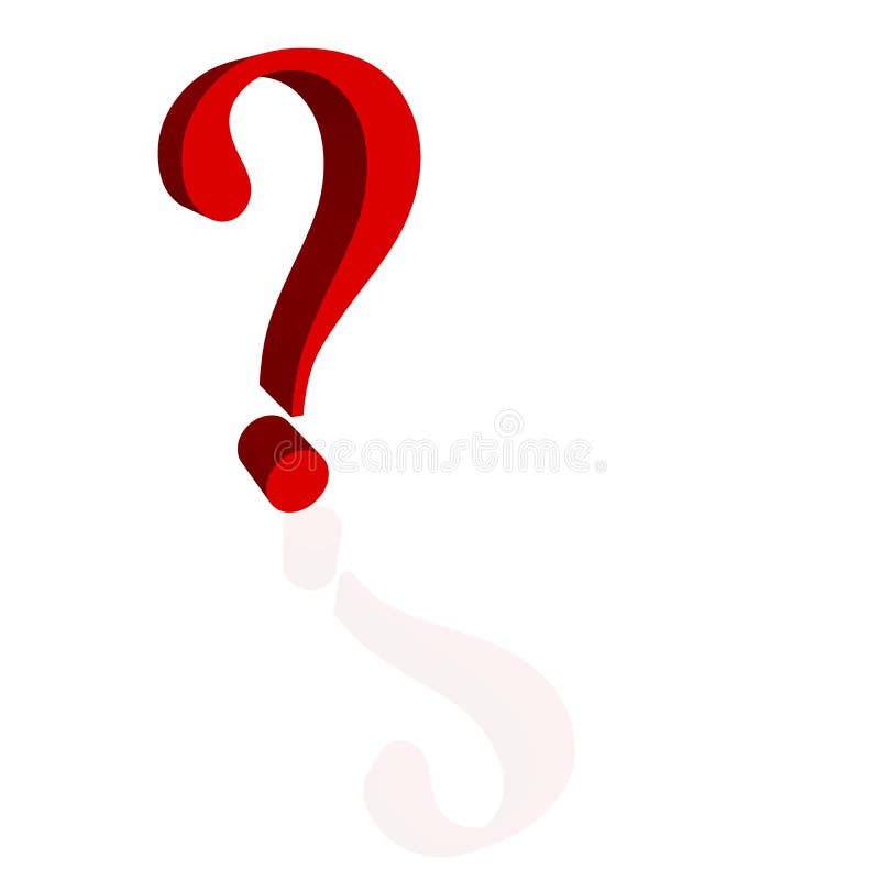 Interrogation sign stock illustration. Illustration of reminder - 8413885