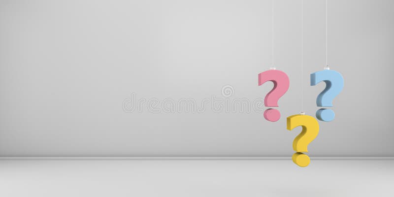 Interrogation sign stock vector. Illustration of concept - 18710701