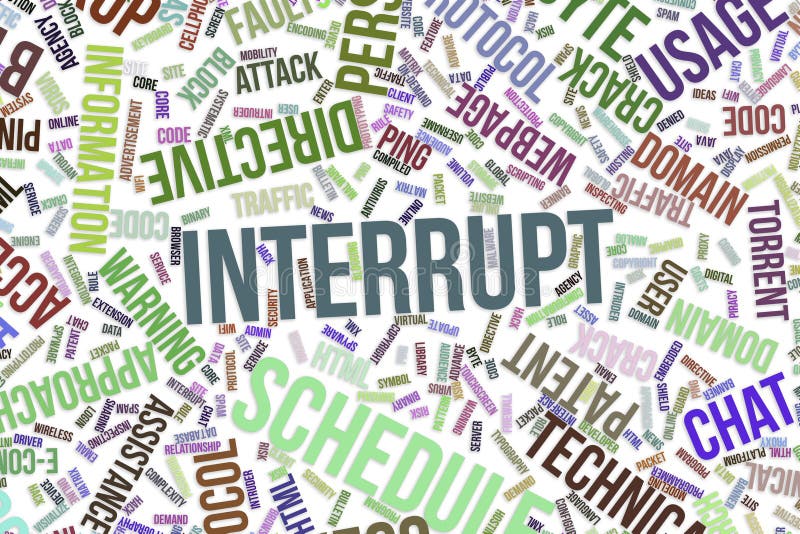 Interrupt Stock Illustrations – 2,565 Interrupt Stock Illustrations ...
