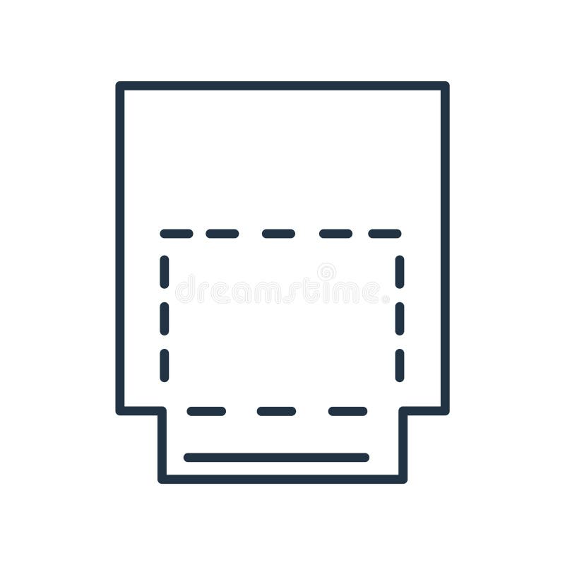 Intersect Icon Vector Isolated On White Background Intersect Si Stock