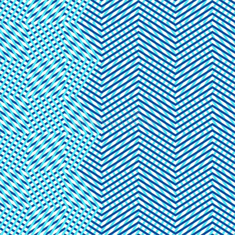 Blue Criss Cross Net Pattern Line on White Background . Vector ...