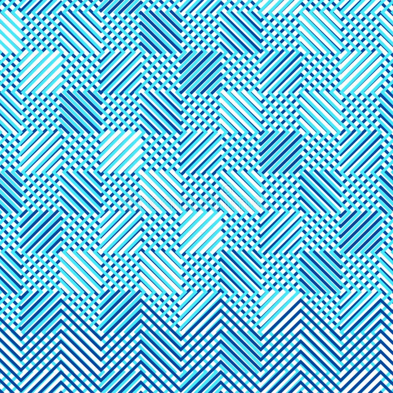 Blue Criss Cross Net Pattern Line on White Background . Vector ...