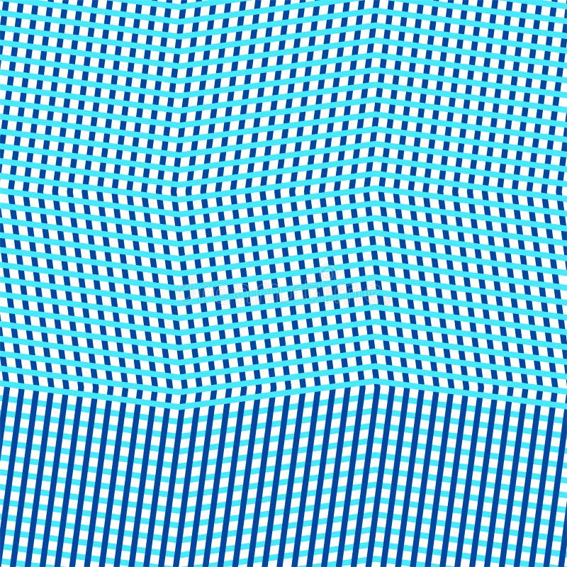 Blue Criss Cross Net Pattern Line on White Background . Vector ...